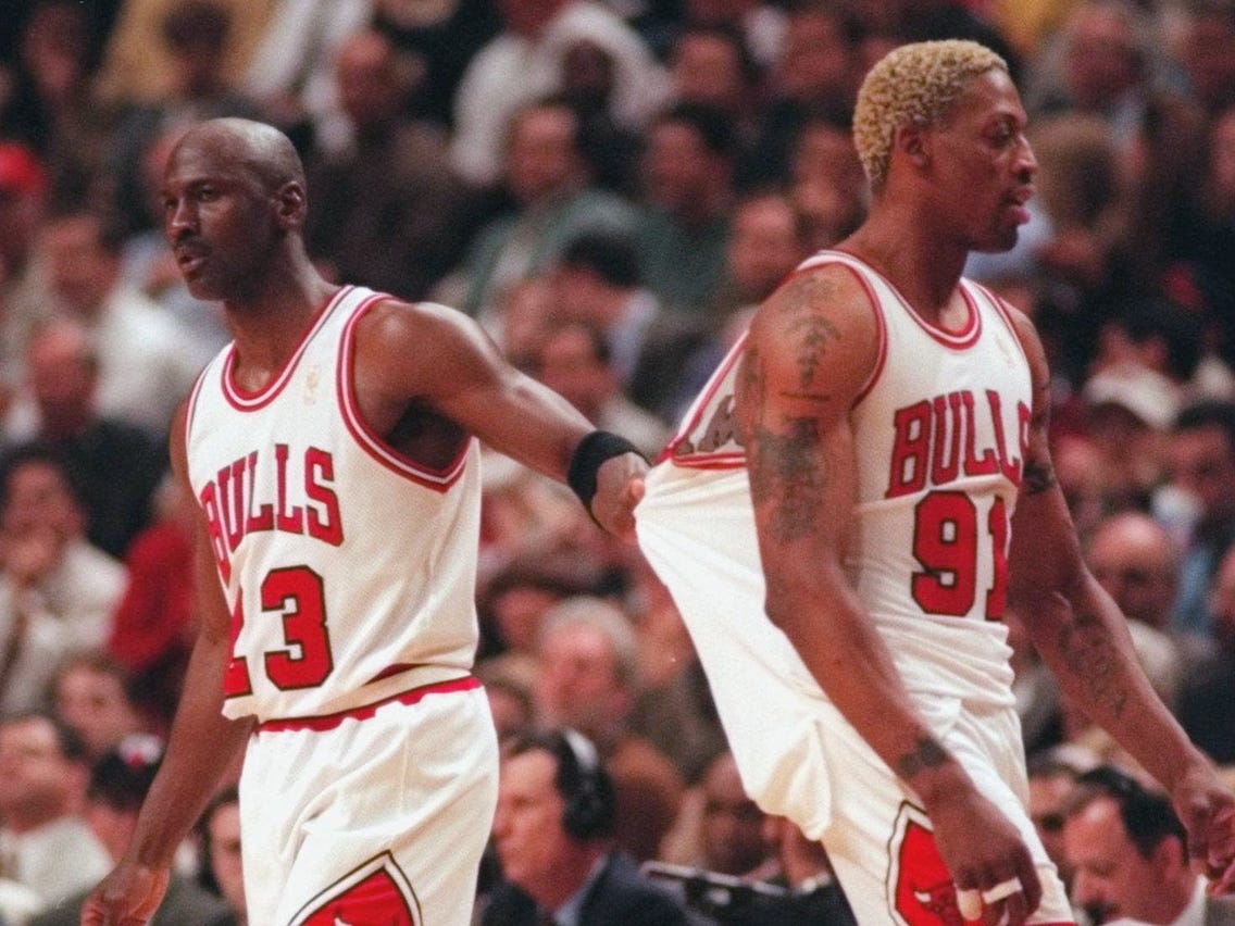 Dennis Rodman Antes E Depois